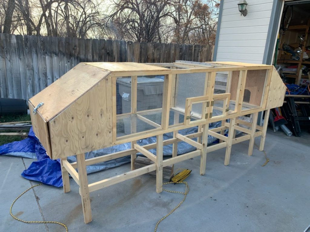custom rabbit hutch - Tumbleweed Woodcrafts